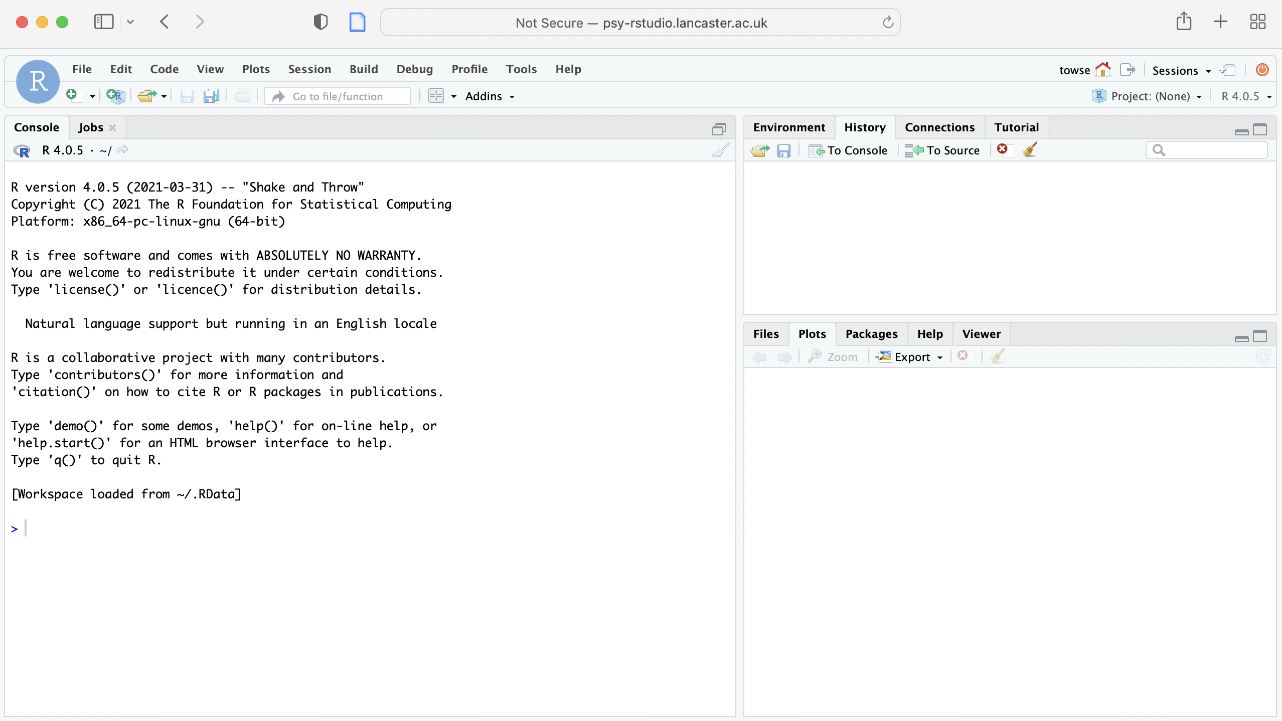 Statistics for Psychologists